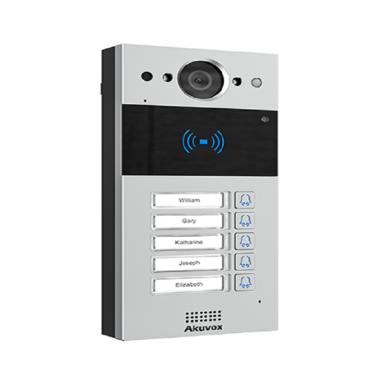 R20B/5 – SIP Intercom with Five (5) Buttons (Video & Card reader) – QoS ...