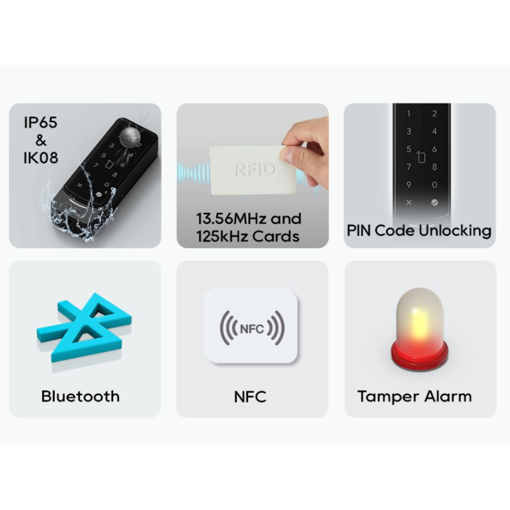 AC02/F Linux Access Control Terminal (Flush Mounting) – QoS Solutions